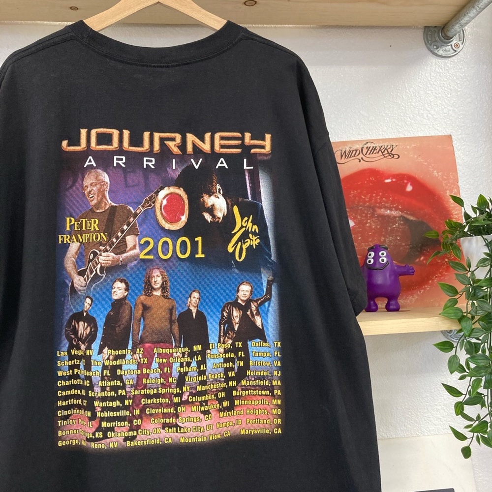 2001 Journey “The Arrival” Tour T-Shirt - Gem
